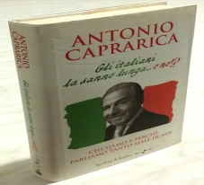 Gli italiani la sanno lunga..o no? di Antonio Caprarica Ed.Sperling&Kupfer Rai, 2008 come nuovo 